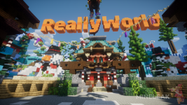 Лобби и спавн сервера ReallyWorld | 🔥Mineleak - Сливы, сборки, плагины, карты